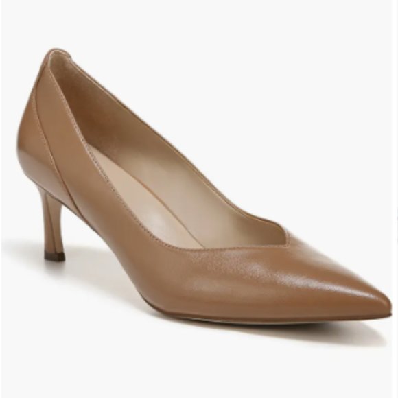 27 EDIT | Shoes | 27 Edit Naturalizer Faelyn Leather Pump Cafe | Poshmark